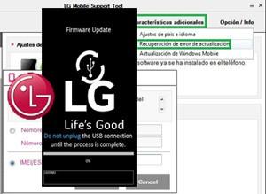Cómo descargar y usar LG Mobile Support Tool