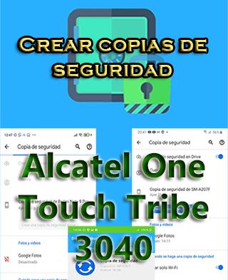 Cómo crear copias de seguridad en el Alcatel One Touch Tribe 3040 ⋆ ...